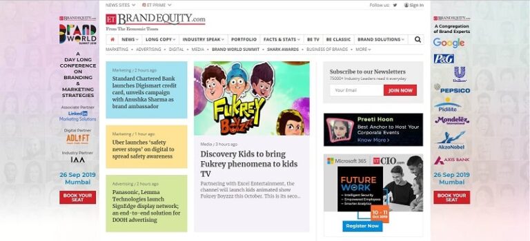 ET Brand Equity ‘Best Anchor’ – PREETI HOON